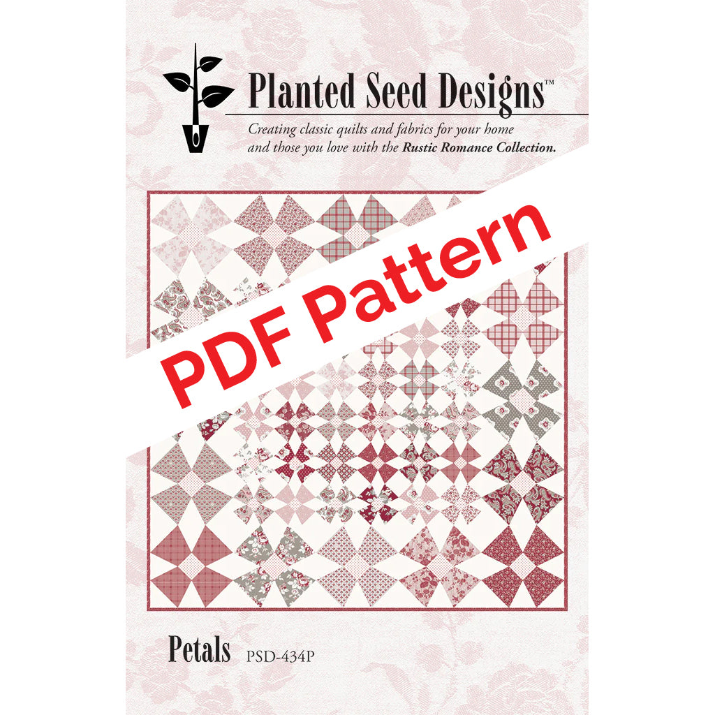Petals PDF Quilt Pattern – Planted Seed Designs