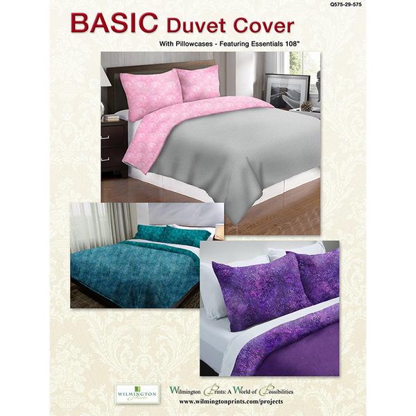 BASIC Duvet Cover with Pillowcases Free PDF Pattern – Planted Seed Designs