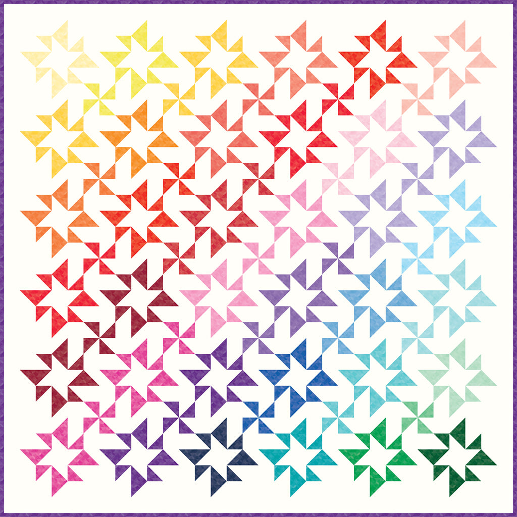Hidden Friendship Stars PDF Quilt Pattern – Planted Seed Designs