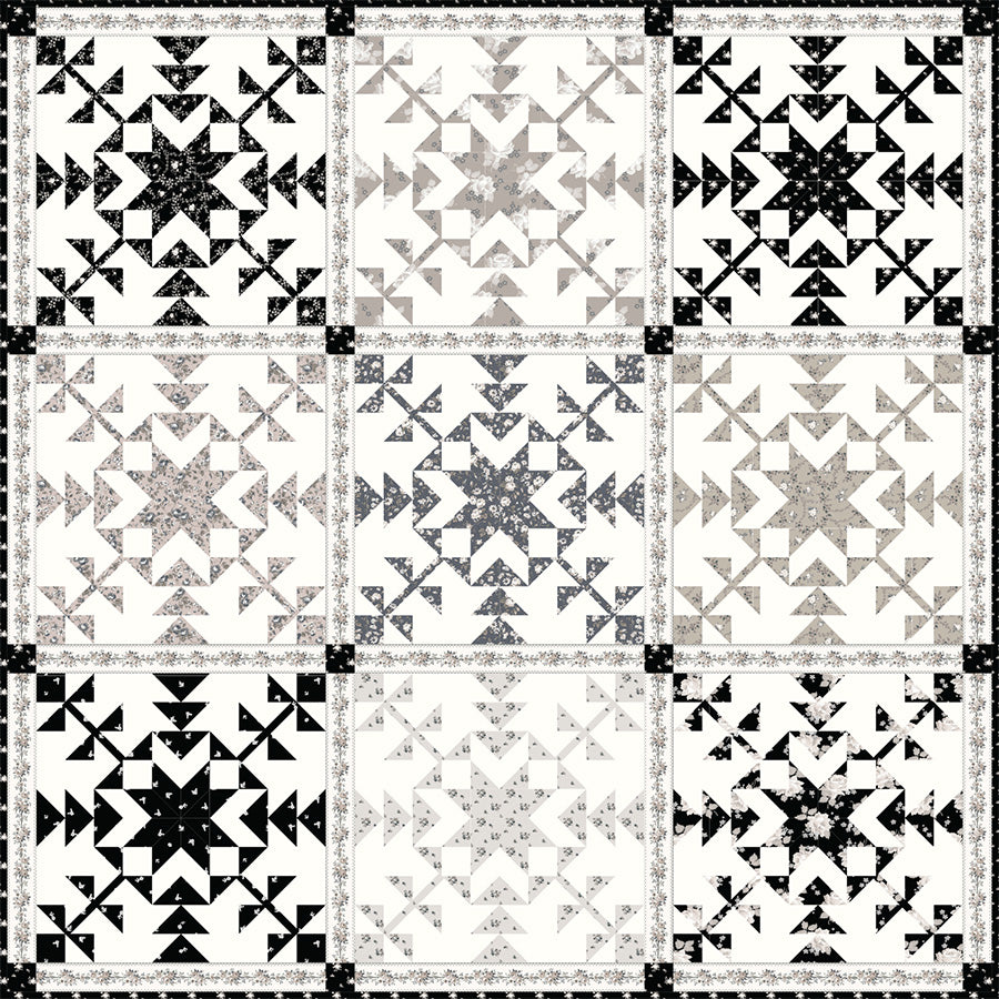Starflakes PDF Quilt Pattern – Planted Seed Designs