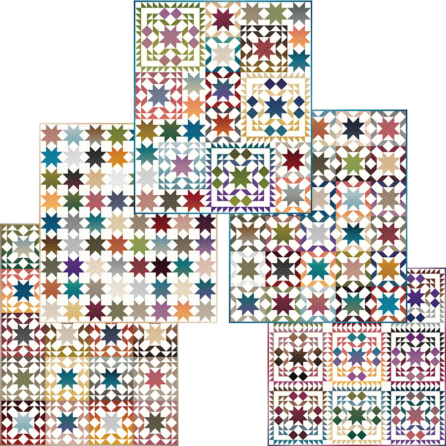 Gem Stones Star Sampler PDF Quilt Pattern – Planted Seed Designs