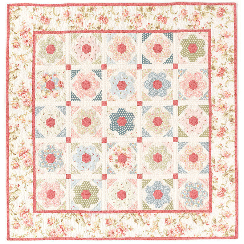 Posies PDF Quilt Pattern – Planted Seed Designs