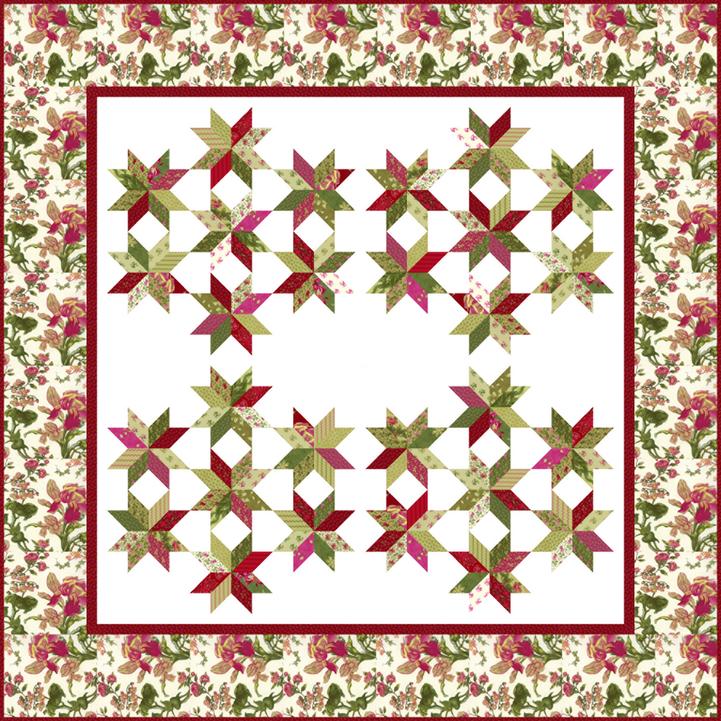 Cinnamon Stars PDF Quilt Pattern – Planted Seed Designs