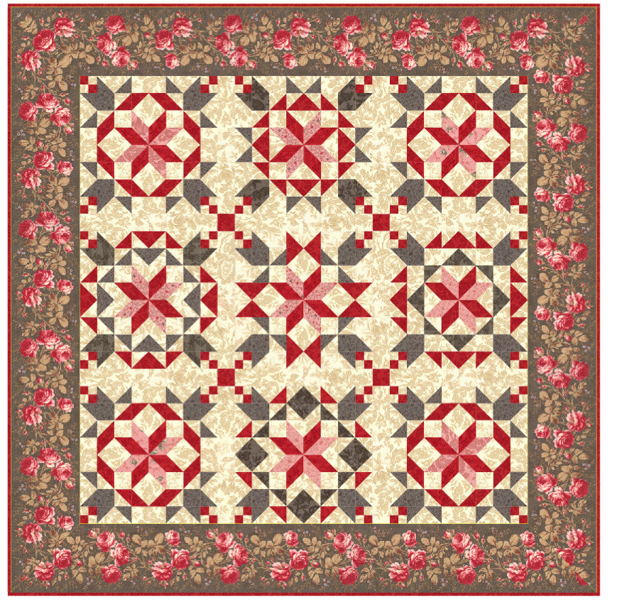 Red Velvet Dream PDF Quilt Pattern – Planted Seed Designs