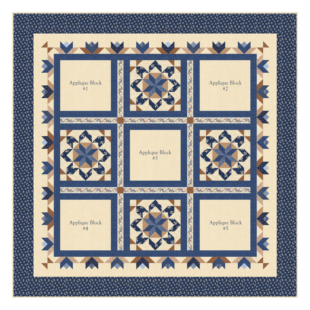 Baskets and Blooms PDF Finishing Quilt Pattern – Planted Seed Designs